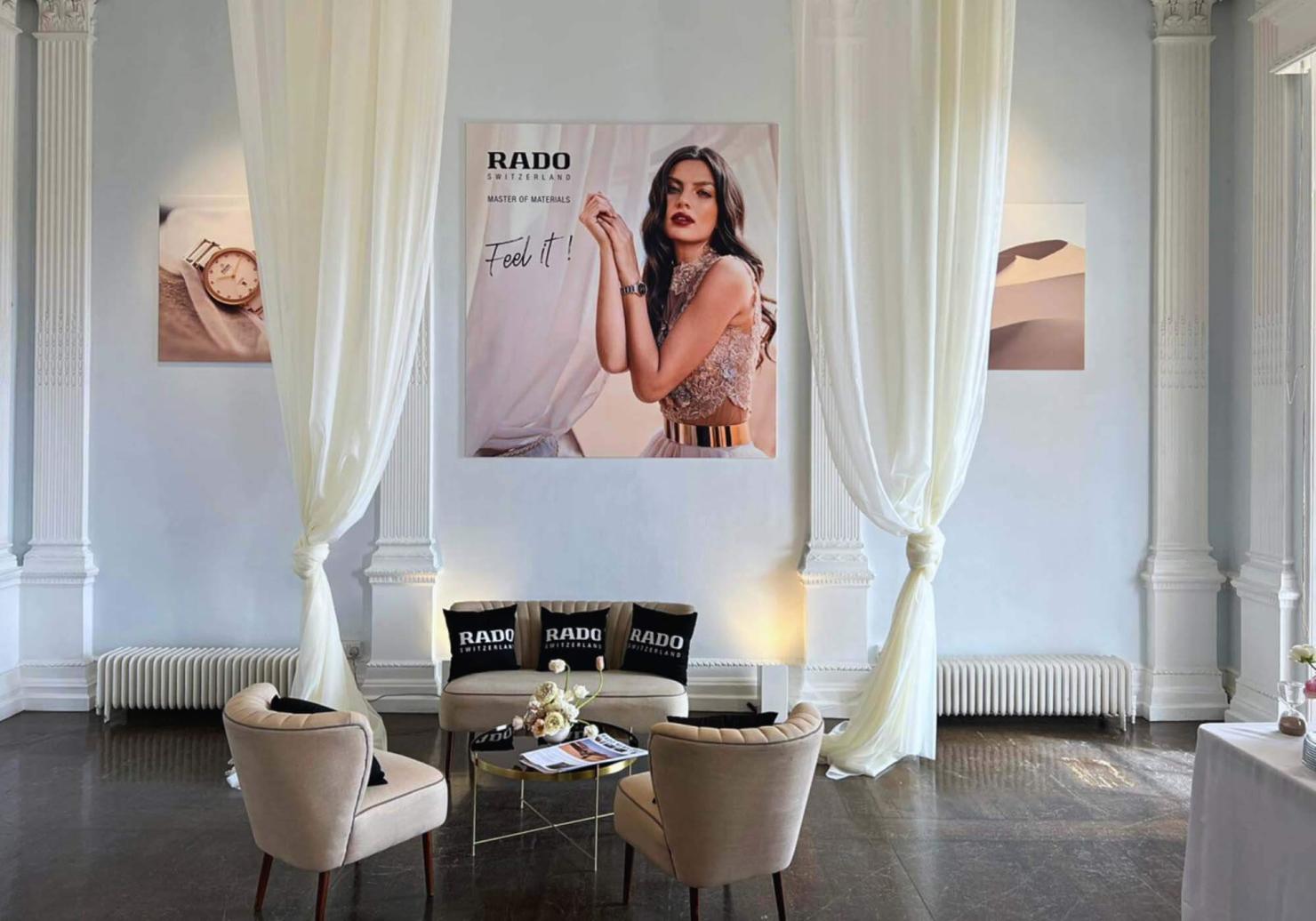 Rado at Institute of Contemporary Arts | Service Graphics